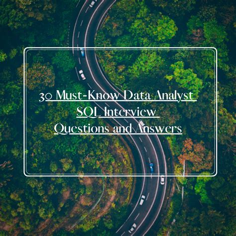Unlocking The Data Kingdom 30 Powerful Sql Interview Questions Answers By Sajzat Hossain