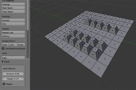 new add on in development inset tool for blender blender 3d architect