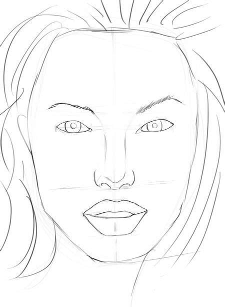 Как нарисовать лицо человека поэтапно карандашом для начинающих девушку