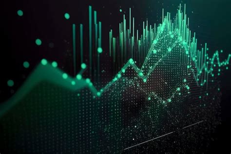 Premium Ai Image Futuristic Data Analytics Visualization Created With Generative Ai Technology