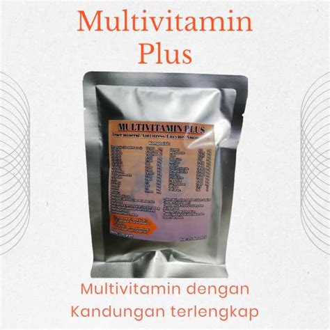 Multivitamin Plus 100 Gram Vitamin Ikan Multivitamin Plus