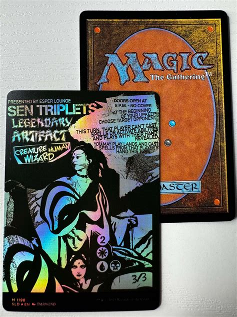 Sen Triplets Secret Lair Foil Tl01 Tolarian Library