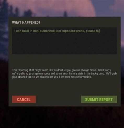 anyone else have this glitch fp please fix r playrust