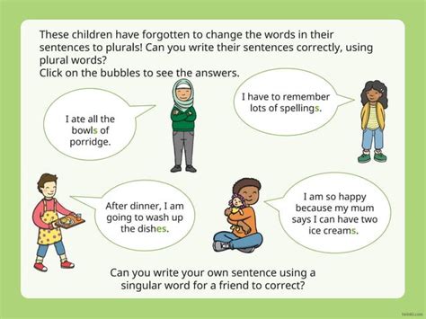 T L 53585 Year 1 Adding S And Es To Make Plurals Warmup Powerpoint