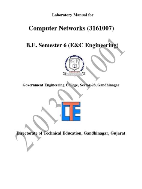Cn Lab Manual Download Free Pdf Computer Network Network Switch