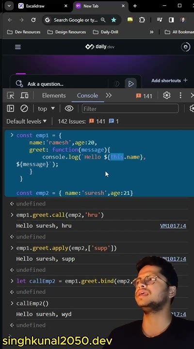 Call Bind Apply In Javascript Youtube