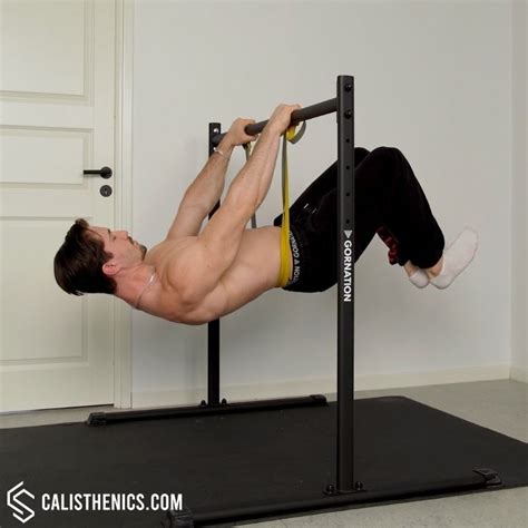 Banded Front Lever Calisthenics Workouts And Equipment