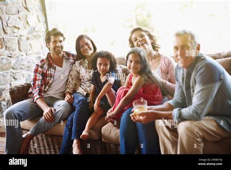 Three Generations Of Laughter And Love A Portrait Of A Three