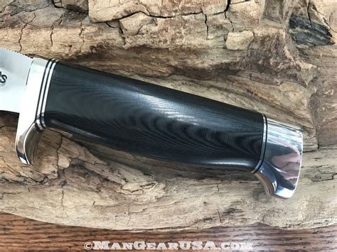 Man Gear Randall Made Model 22 Outdoorsman Black Micarta