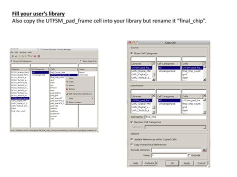 Ppt Synopsys Custom Designer Tutorial For A Chip Integration Using