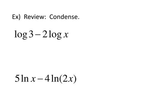 PPT Logs Solve USING LOGS METHOD PowerPoint Presentation Free Download ID
