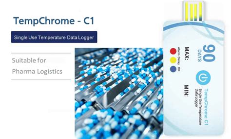 Tempchrome C1 Single Use Temperature Data Logger Royal Kana Group
