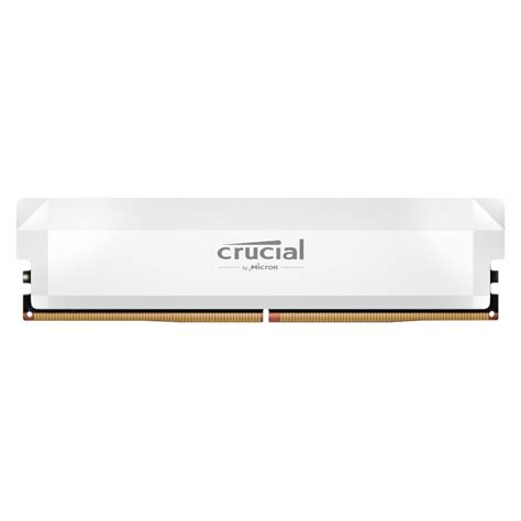 Crucial Pro Overclocking 16gb 6000mhz Ddr5 Desktop Memory White Naxlav Com