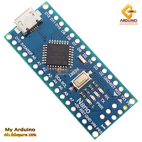 Arduino Nano 30 Usb Micro รุ่นใหม่ชิฟ Ch340g แบบไม่บัดกรีขา ขาย