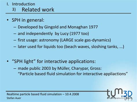 ppt realtime particle based fluid simulation powerpoint presentation