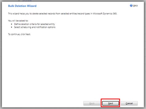 How To Bulk Delete Records In Dynamics 365 Crm Encore Business