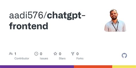Github Aadi576chatgpt Frontend