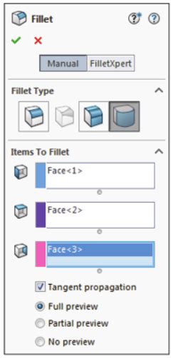 How To Use Fillet Tools In Solidworks