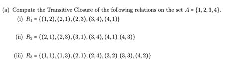 Solved Discrete Math Hello Can You Help Me Please I