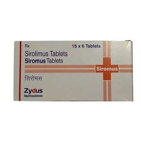 Sirolimus Rapamycin Rapamune 1mg Tablet At ₹ 550stripe Sirolimus