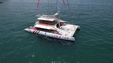 Sailing Catamaran Party Cruise In Phuket Thailand Stock Footage Video Of Summer Luxury