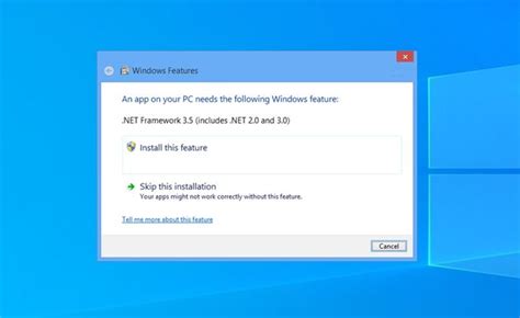 แก้ไขข้อผิดพลาด 0x800f0906 หรือ 0x800f081f การติดตั้ง Net Framework 10 บน Windows 35 Ok