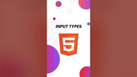 input types code css javascript webdevelopment computerscience html python developer
