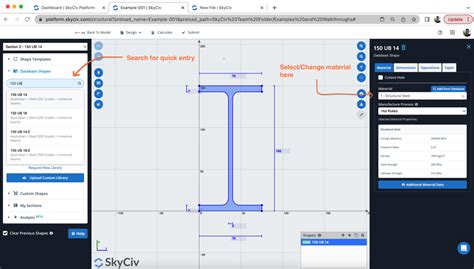Simple Structural Analysis Model SkyCiv Engineering