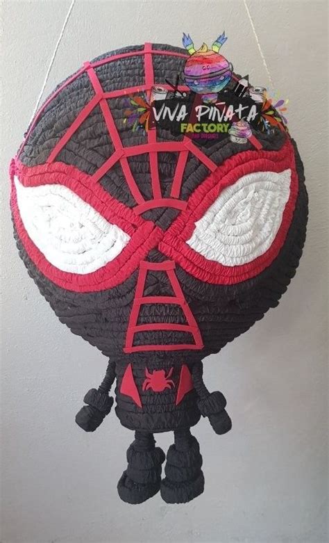 Piñata🎊 Spiderman🕷 Milesmorales🕸 Ya Llego A Vivapiñatafactory🎊