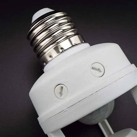 Pir индукционен инфрачервен сензор за движение Led стойка за основа на лампа с превключвател за