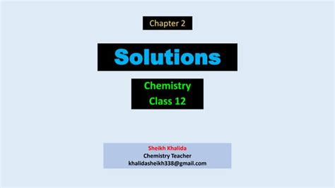 Solutions And Colligative Properties Pptx