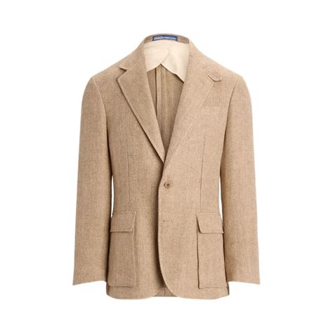 Rl67 亞麻斜紋布夾克 Ralph Lauren® 台灣官方網站
