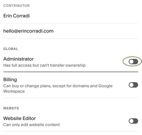 How To Add An Admin To Your Squarespace Site — Erin Corradi