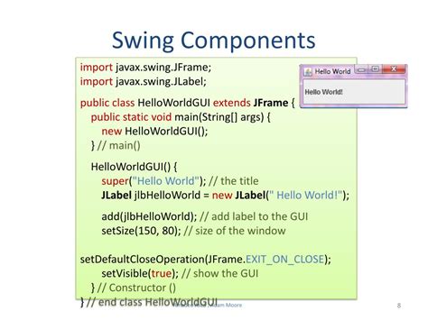 Ppt Gui Programming Ii Components Powerpoint Presentation Free Download Id6046779