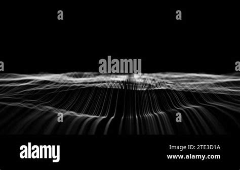 Abstract Organic Network Mesh Waving Fx Background Loop 4k Animation Of An Abstract Fractal