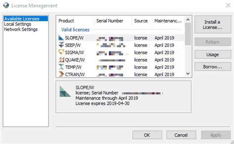 Troubleshooting Network License Problems GeoStudio Support