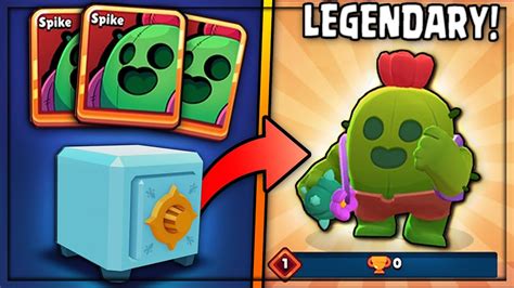 We Unlocked A New Legendary In Brawl Stars Legendary Spike Gameplay