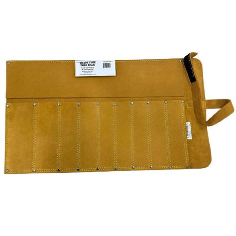 Chisel Roll Leather 9 Pocket Paddington Hardware