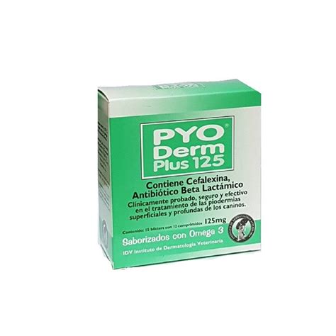 Pyoderm 125mg Cefalexina Idv Leocan