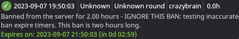 Ban Note Expires In Time Wrong · Issue 19897 · Space Wizardsspace