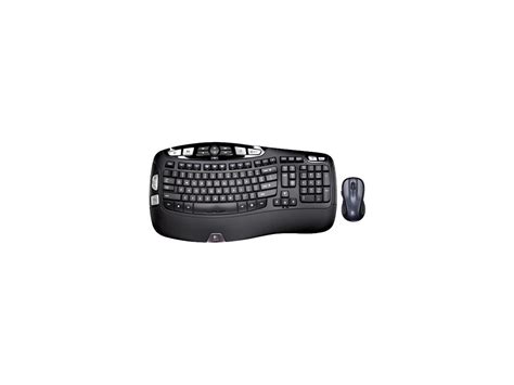 Logitech MK Black RF Wireless Wave Combo Newegg Ca