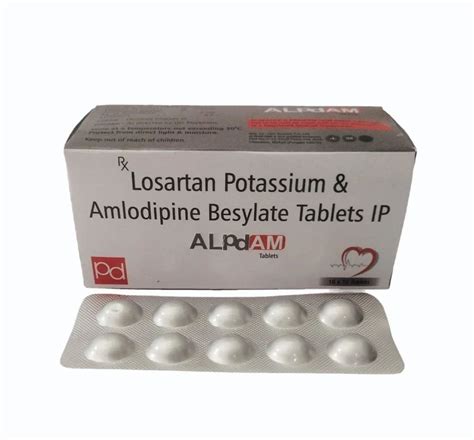 Losartan Amlodipine At ₹ 1150 Box Losartan Potassium Tablet In