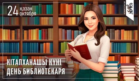 24 октября в Казахстане отмечается День библиотекаря