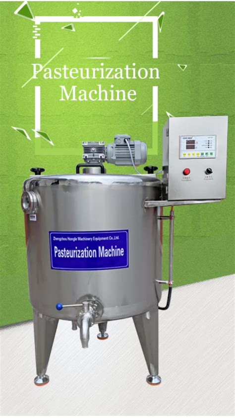 Multifunctional Goat Milk Pasteurization Milk Pasteurizer Machine Supplier Energy Saving Ss