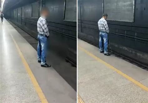 Man Caught Urinating On Delhi Metro Track Says Zyada Ho Gaya