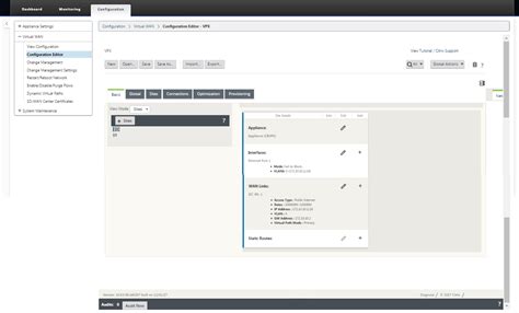 configuration editor