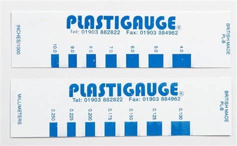 PLASTIGAUGE Plastigage-měření tolerance ložisek (různé velikosti ...