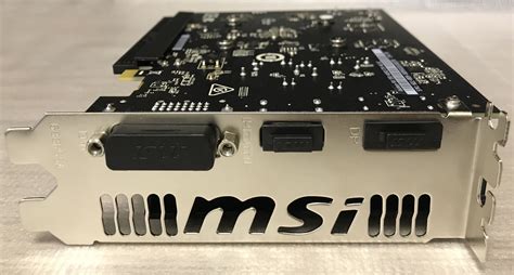 Видеокарта MSI Radeon RX 550 AERO ITX OC 4G RX 550 AERO ITX 4G OC ...