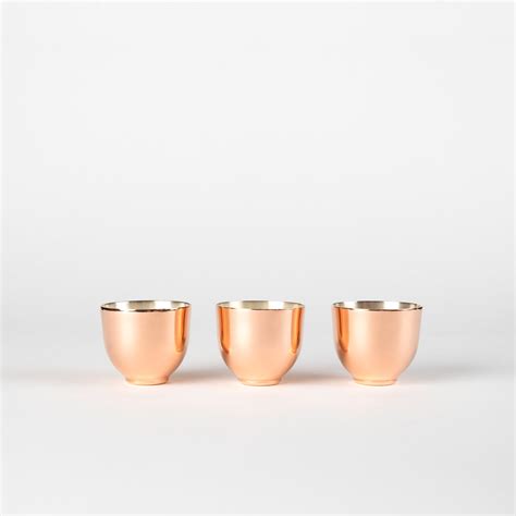 Cu Cup Set Of 3 Analogue