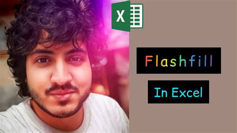 Learn Flashfill In Hindi In Excel How To Separate First And Last Name Using Flashfill Youtube